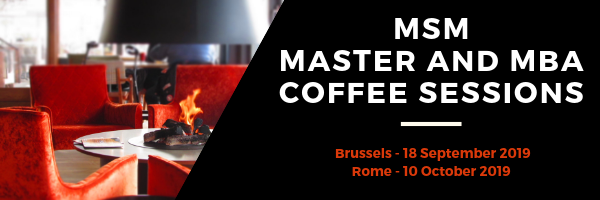 Master and MBA Coffee Sessions - Brussels, Rome