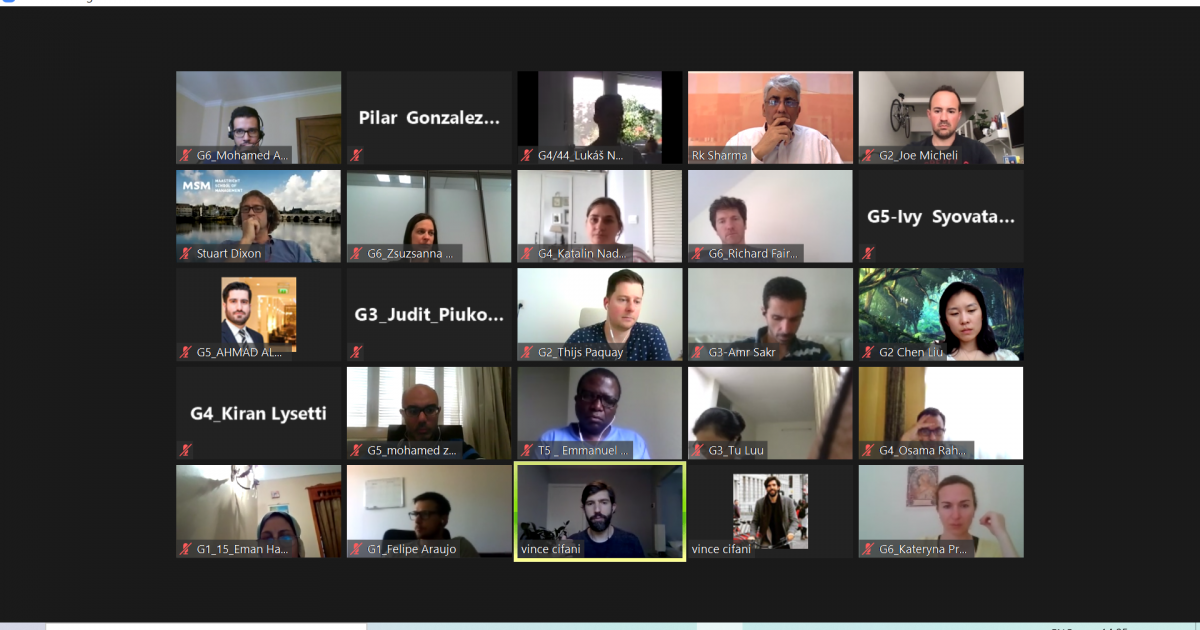 MSM MBA Specialization Summer School 2020 – a vivid virtual learning ...